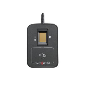 WAVE ID BIO, SDK Badge and Fingerprint Combo Black USB Reader, RDF-305